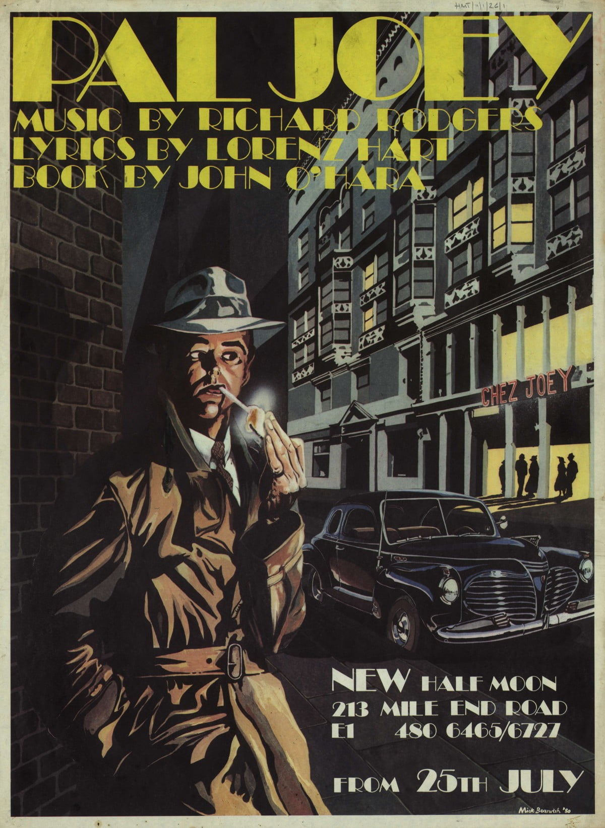 Pal Joey (1980) : Stages of Half Moon